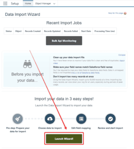 Importing Data Into Salesforce With Data Import Wizard [SCREENSHOTS]
