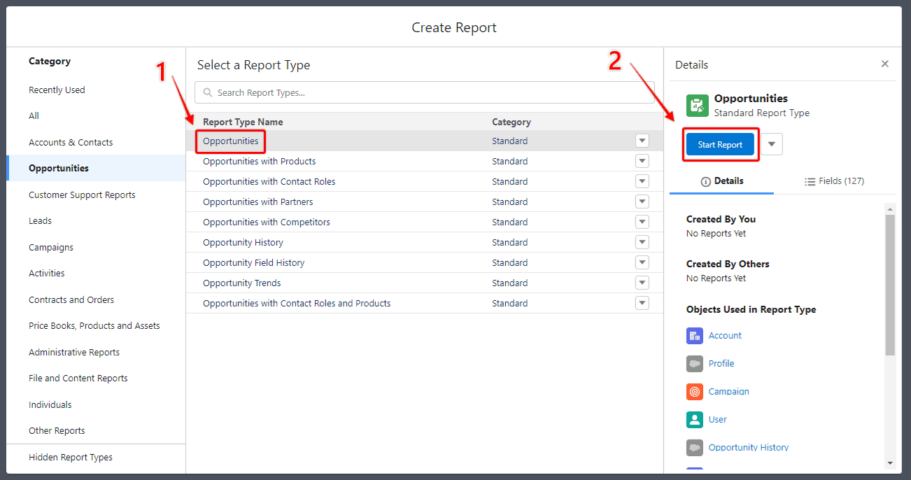 How To Create A Salesforce Report (Step By Step Guide)