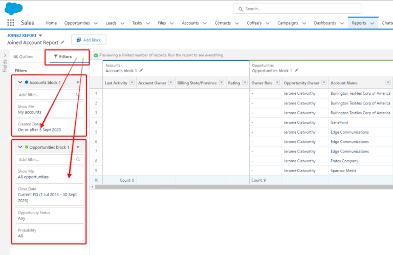Salesforce Joined Reports: What They Are & How To Set Them Up