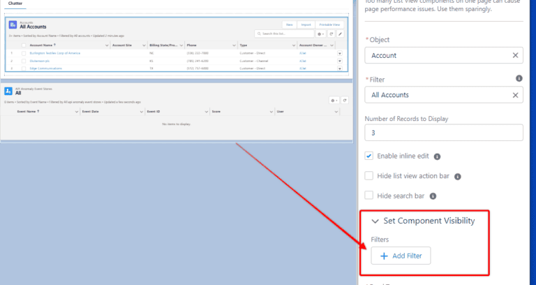 Adjusting Component Visibility In The Lightning App Builder